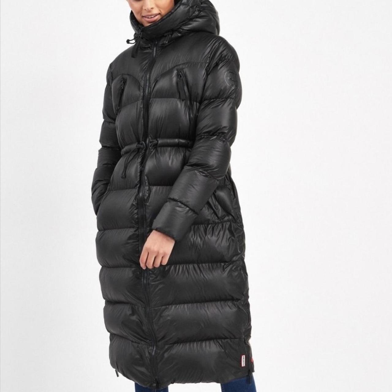 Hunter Original Long Puffer Coat Only worn a few... - Depop