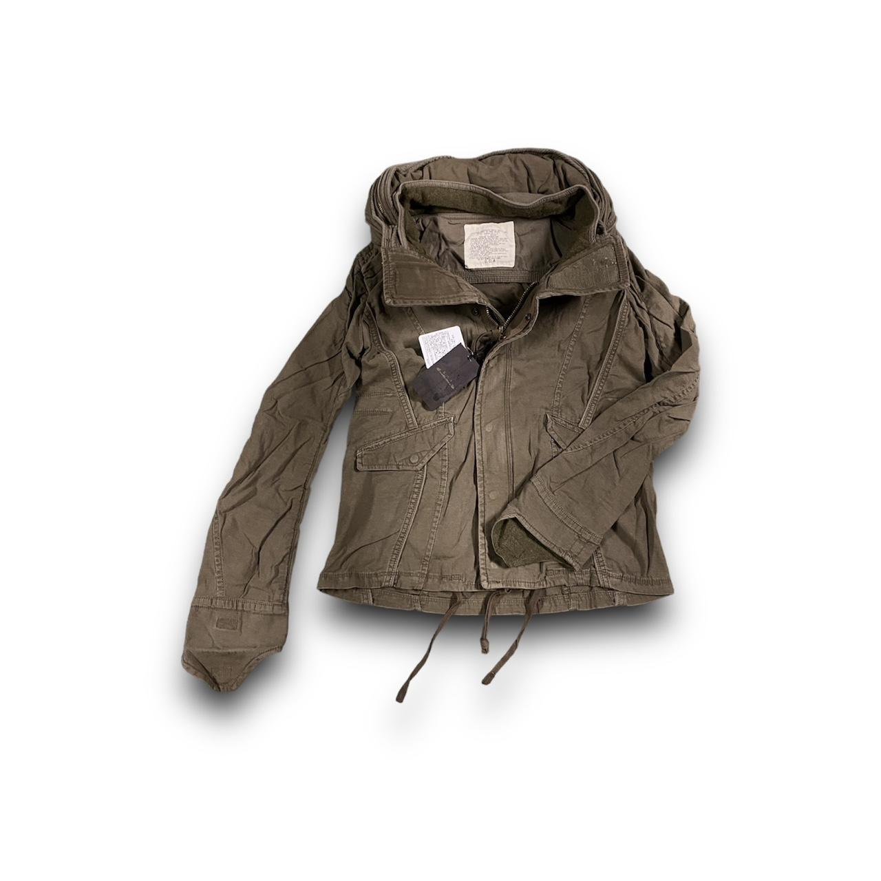 goa jacket size s length 27 in width 17 in sleeve... - Depop