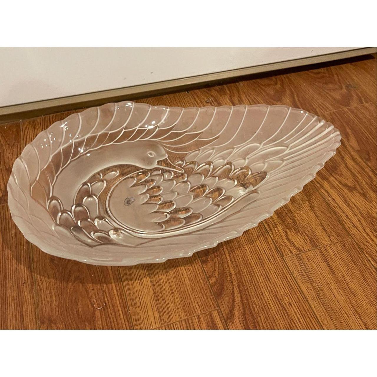 GODINGER SILVERSMITH STUDIO CRYSTAL LARGE SWAN... - Depop