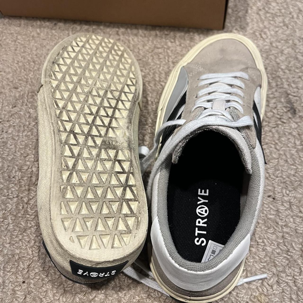 Straye Logan Bone Flame skate shoes - Men’s 8.5 -... - Depop