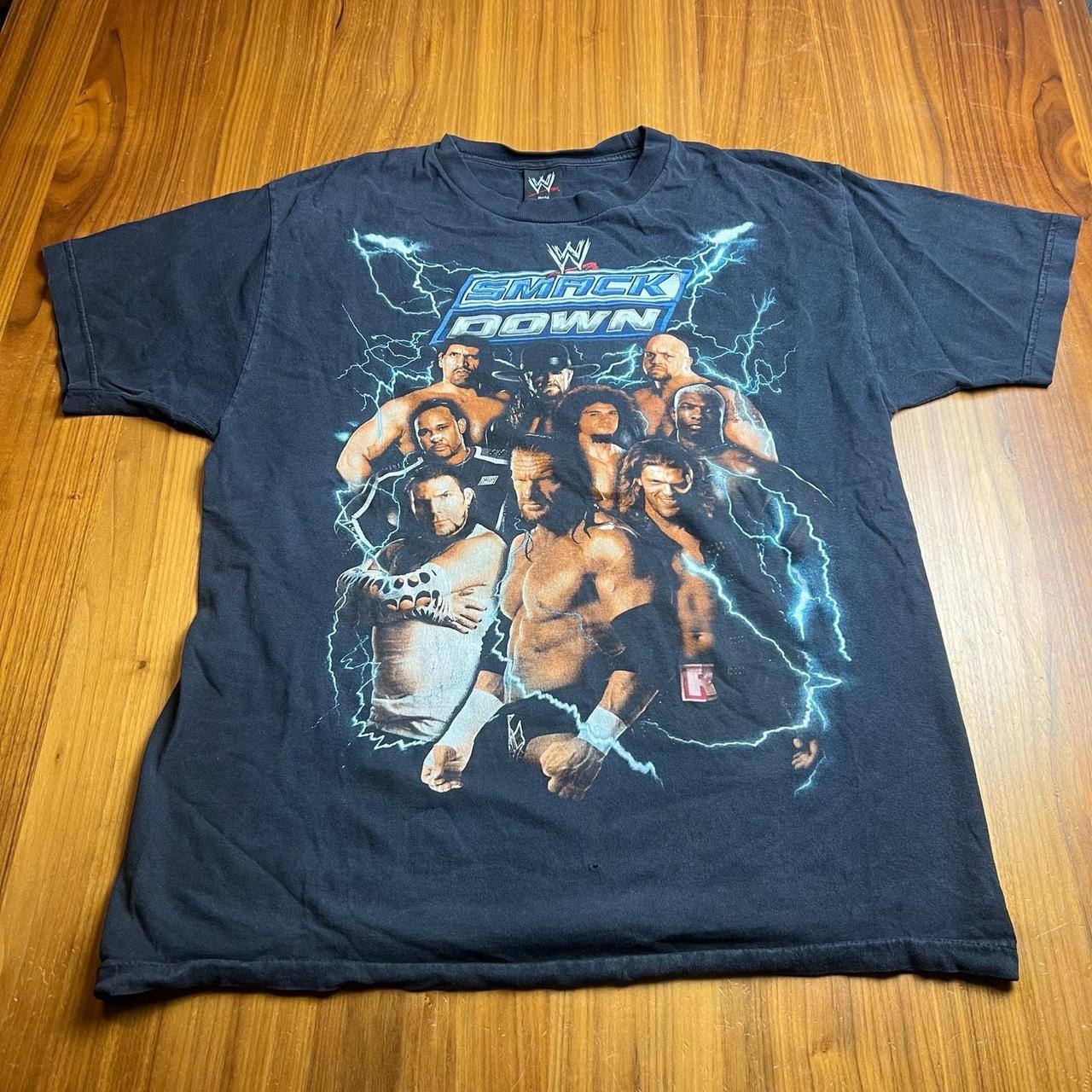 Vintage 2000s WWE Smackdown Undertaker Graphic... - Depop