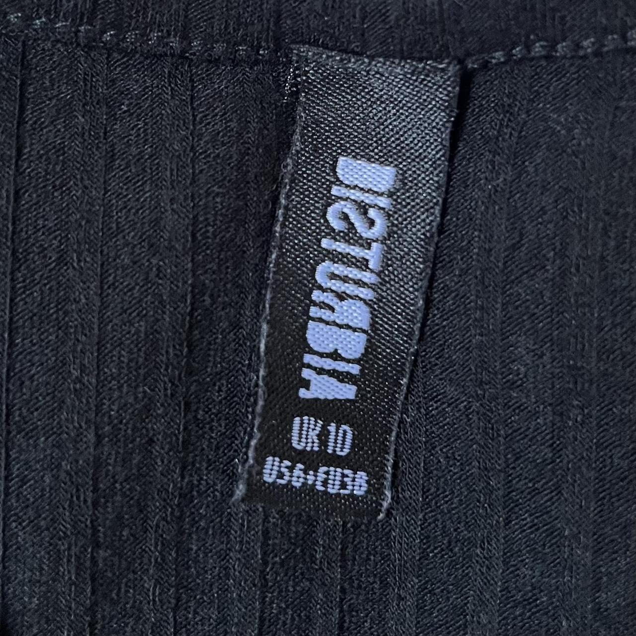 DISTURBIA BLACK BODYSUIT 🖤 SIZE: 6 (medium) BLACK... - Depop