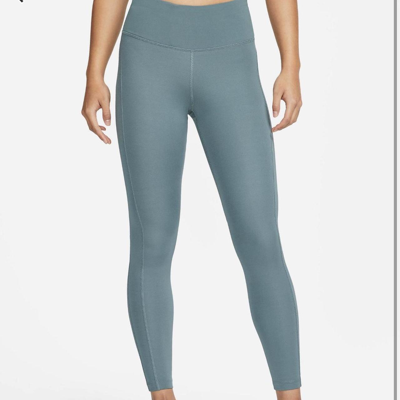 Nike Running Dri-fit Fast Leggings in mint... - Depop