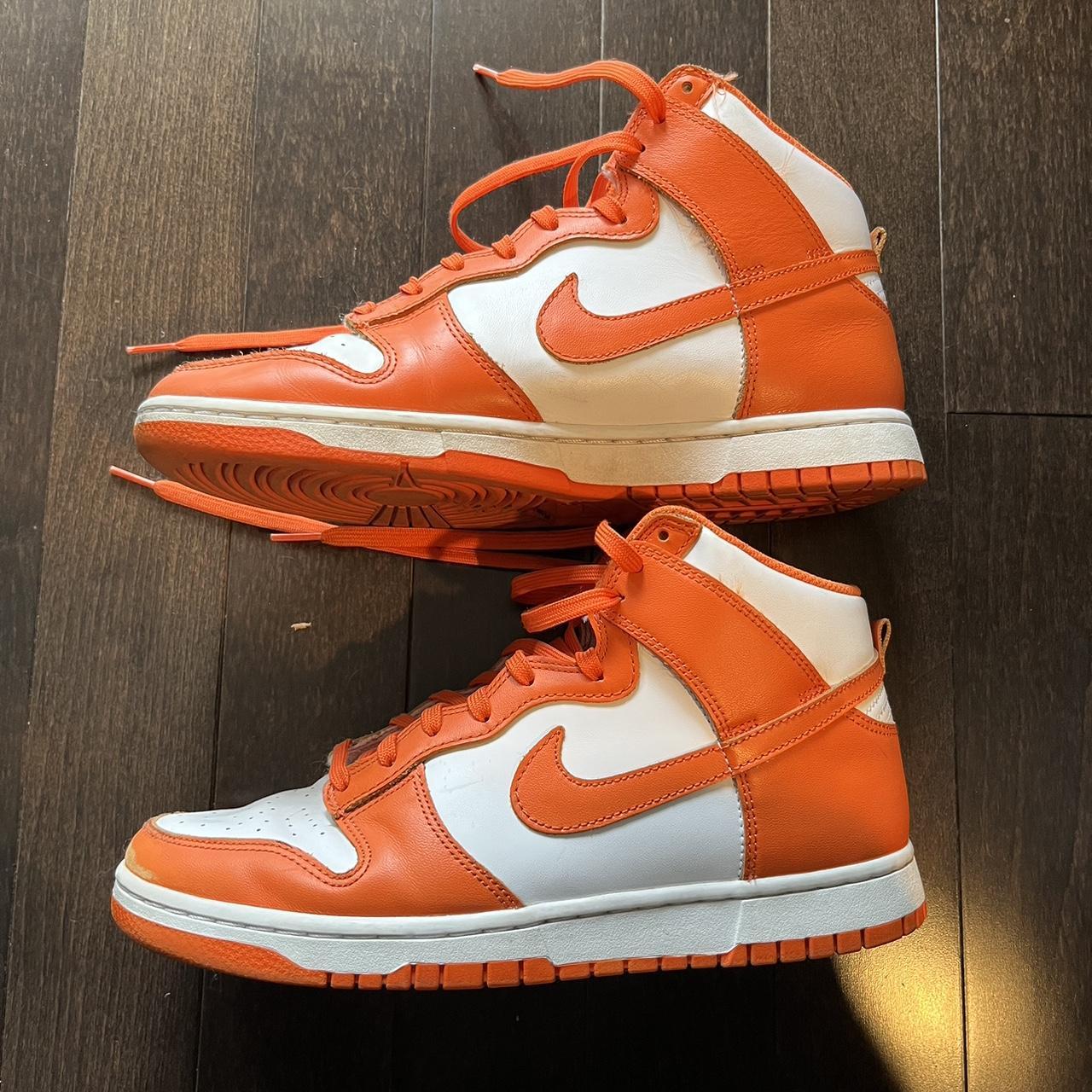 -syracuse dunk highs - slightly skated, little wear... - Depop
