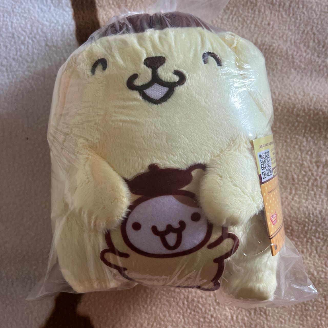 Pompompurin Plush ⋆.ೃ࿔*:･ ˘͈ᵕ˘͈ ⍣ ೋ -Small pompom... - Depop