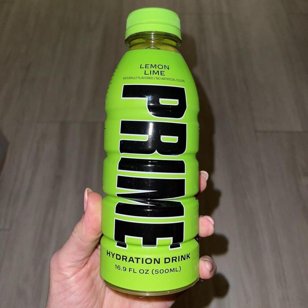 Prime lemon lime hydration water 12 available price... - Depop