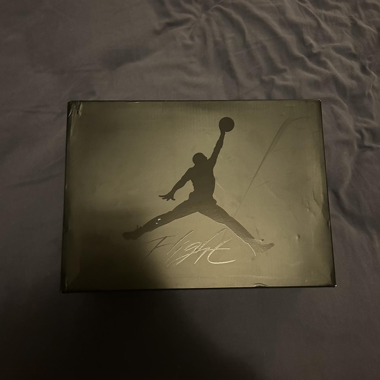 Black Cat Jordan 4 box 📦 Box only! for a size 10... - Depop