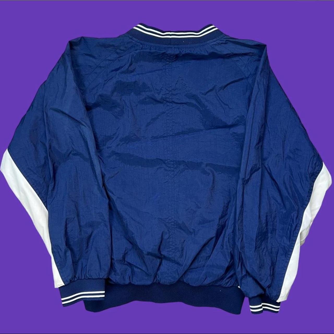 Vintage 1990s Nike Center Swoosh Pullover Nylon Two... - Depop