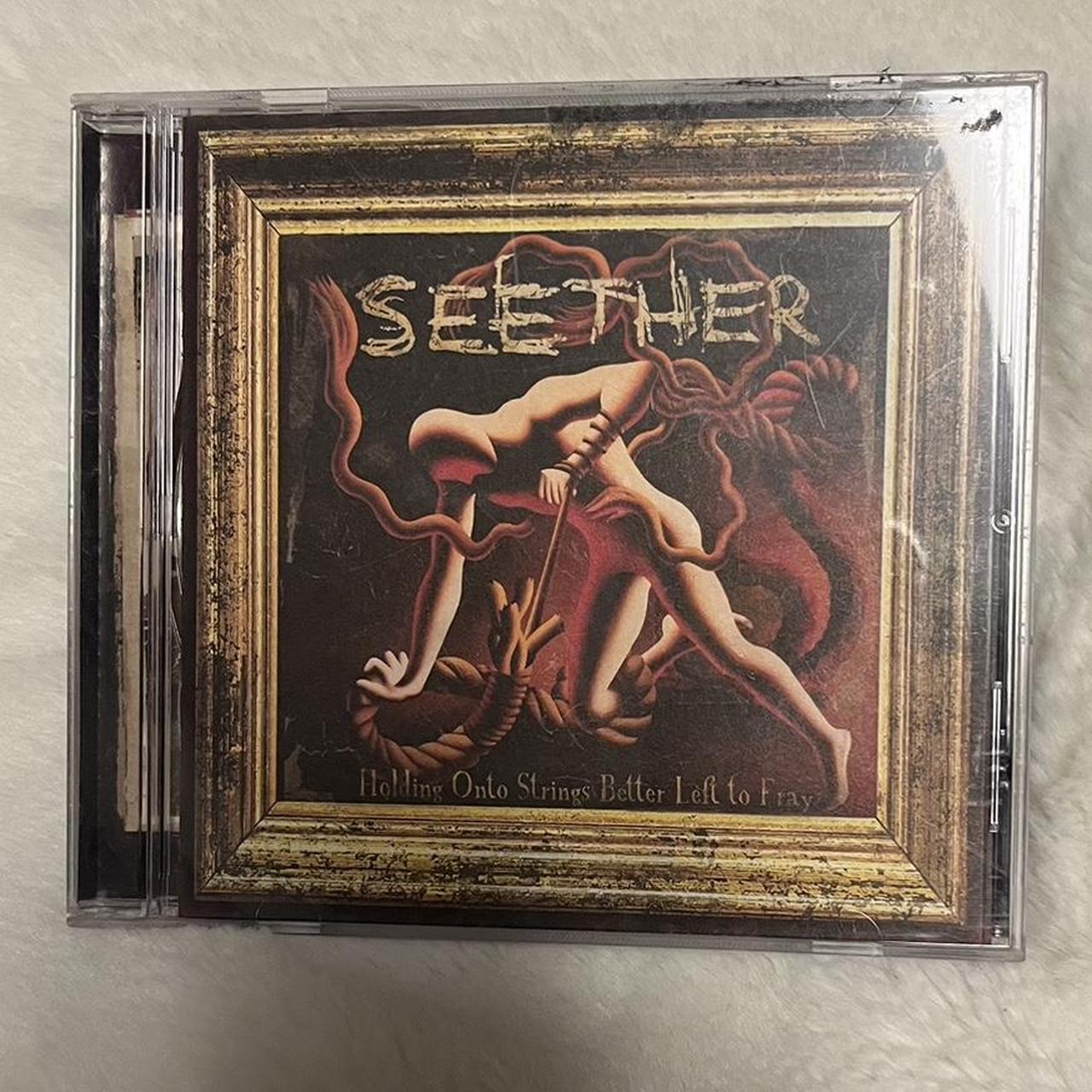 RARE seether SIGNED CD Holding Onto Stings Better... | Depop
