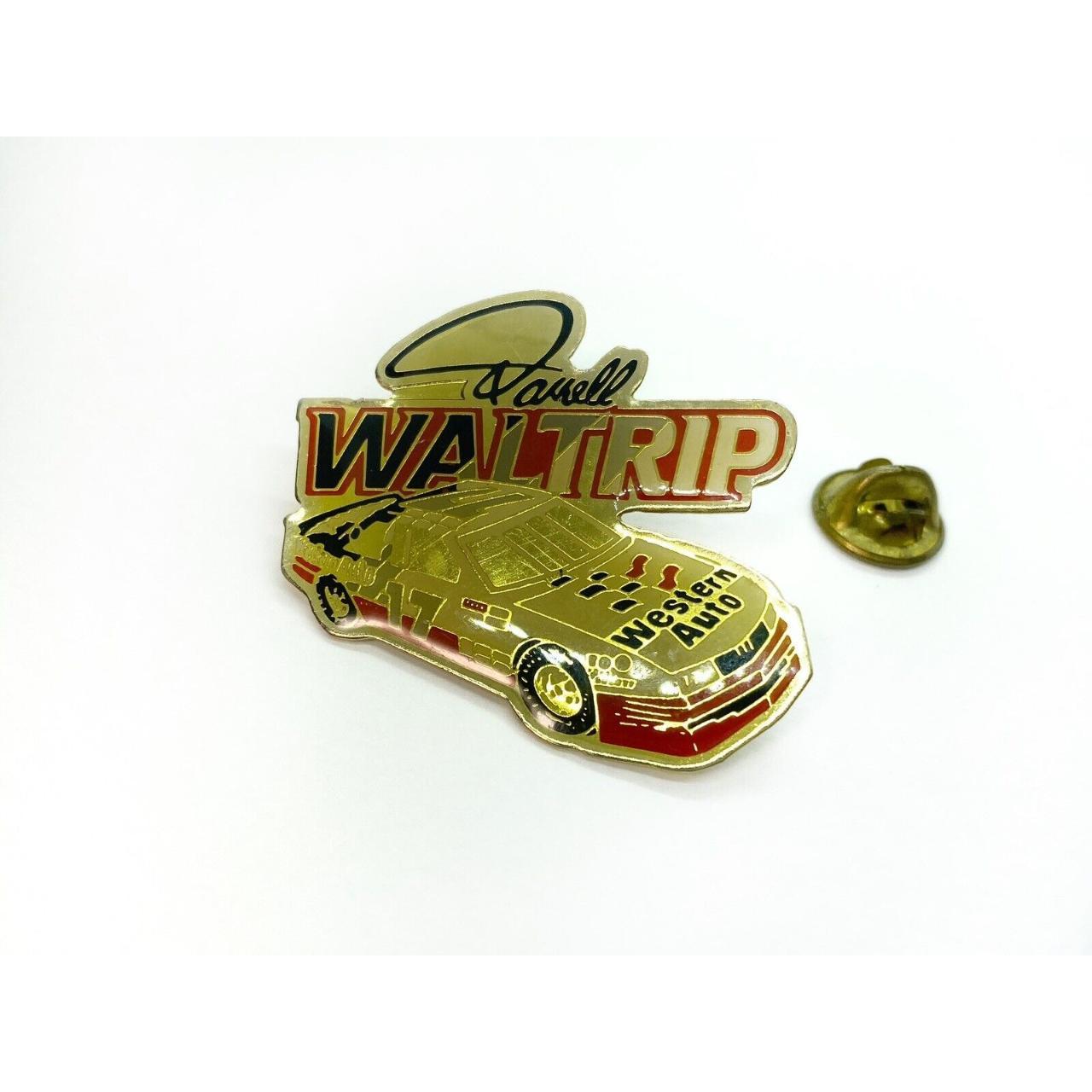 Darrell Waltrip Nascar Driver Racing Pin #17 Western... - Depop