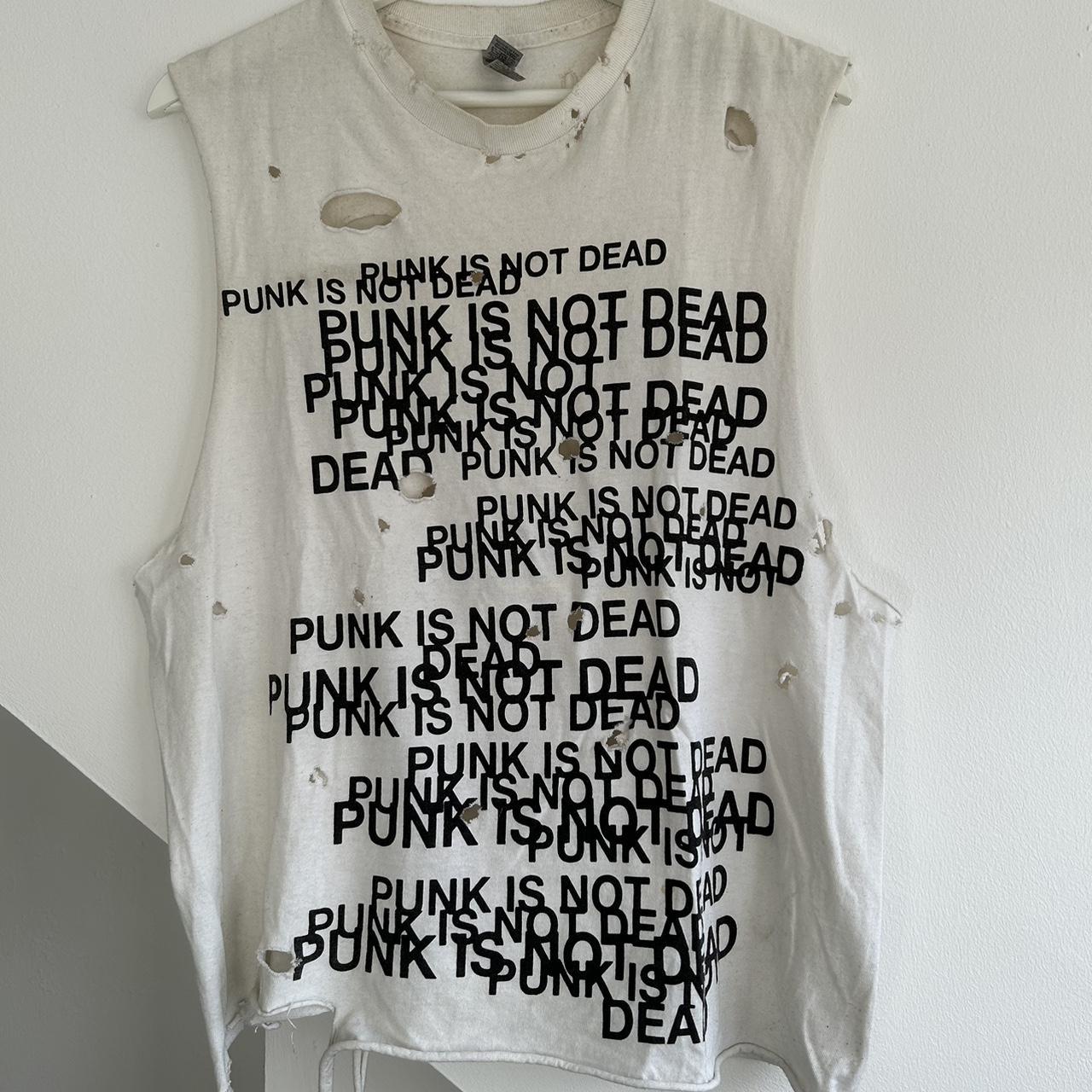 Yori Punk is not dead Tee (RESERVED) dm interest - Depop