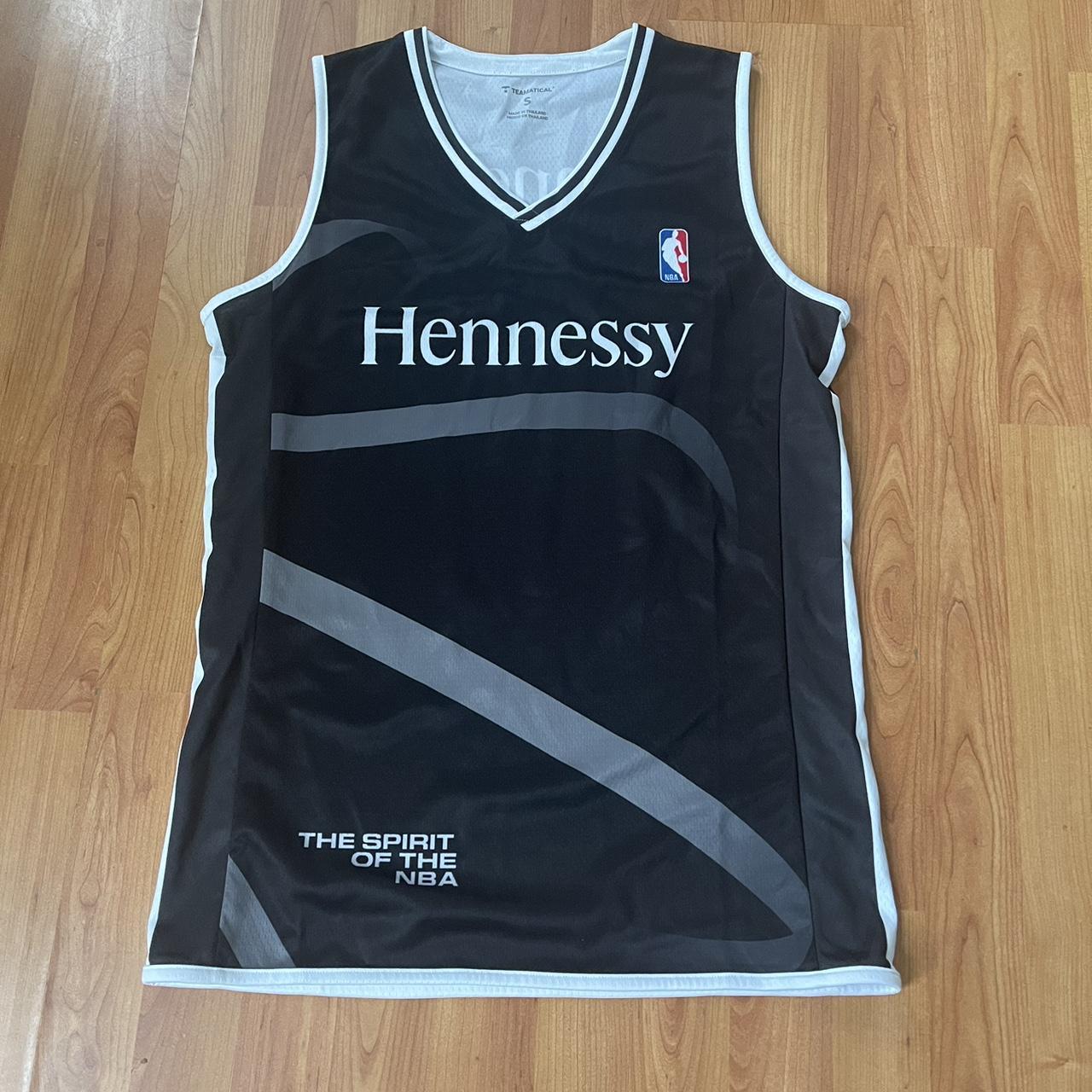 NBA x Hennessy Teamatical basketball jersey vest top - Depop