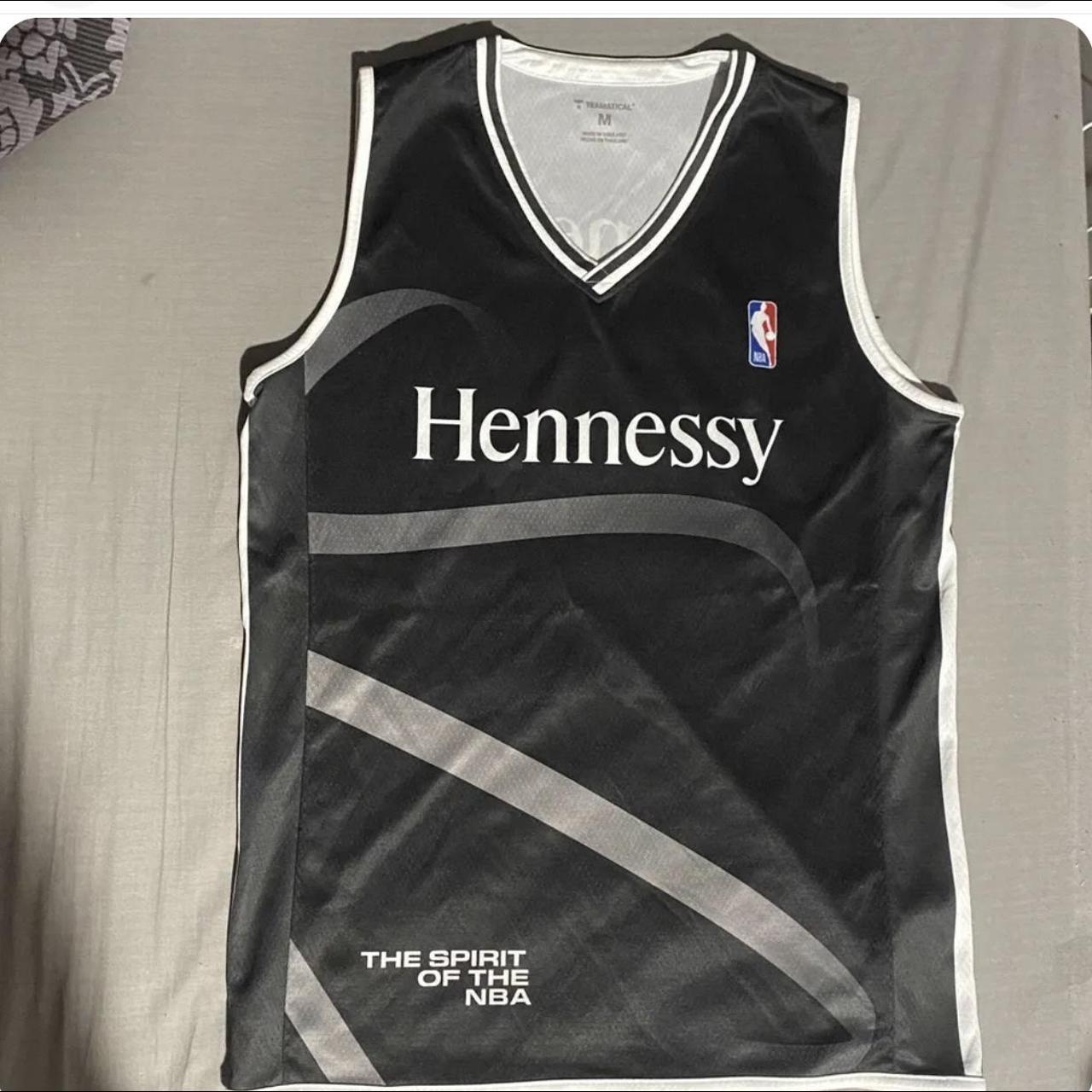 NBA x Hennessy Teamatical basketball jersey vest top - Depop