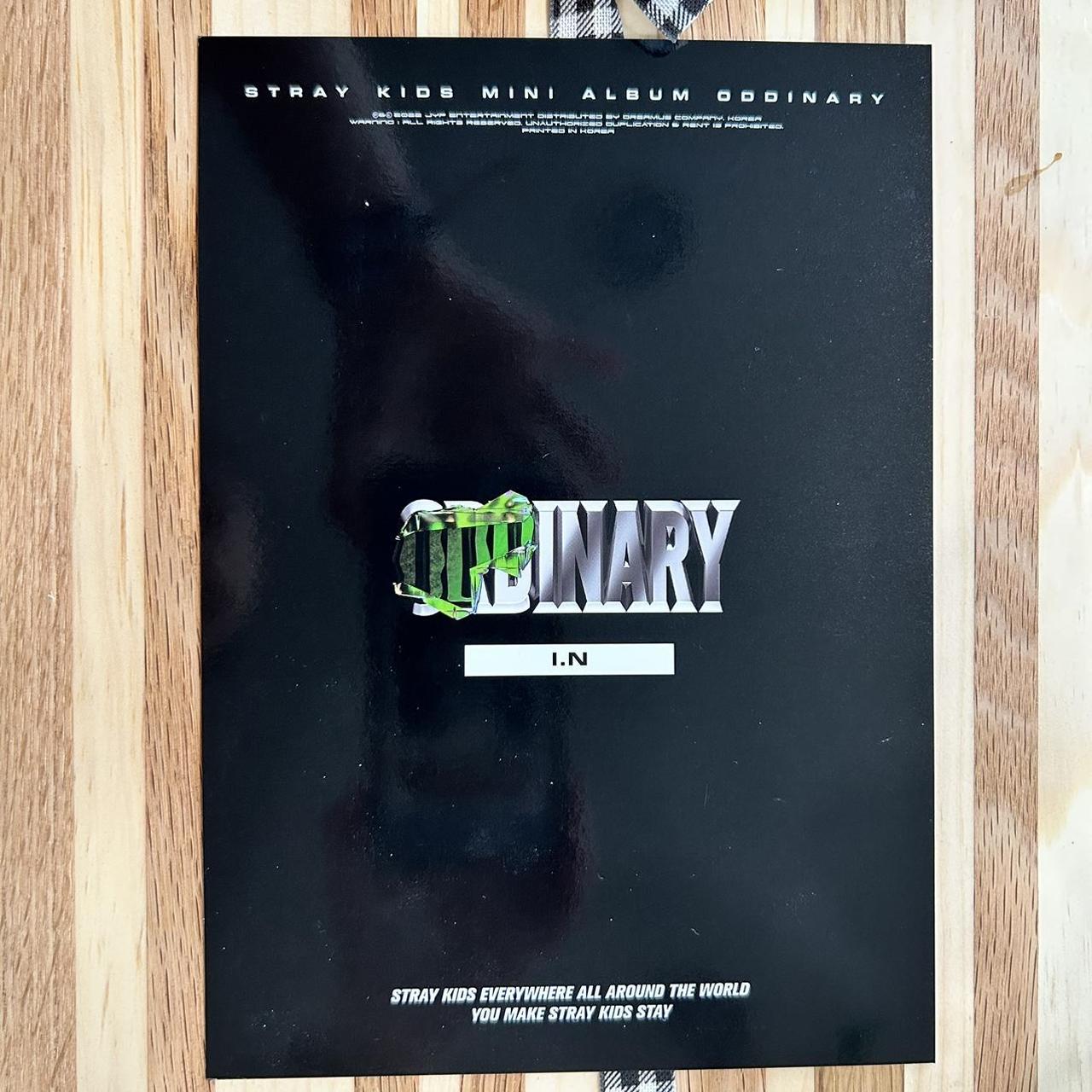 Stray Kids Oddinary Mini Poster WTS Jeongin $4 DM... - Depop