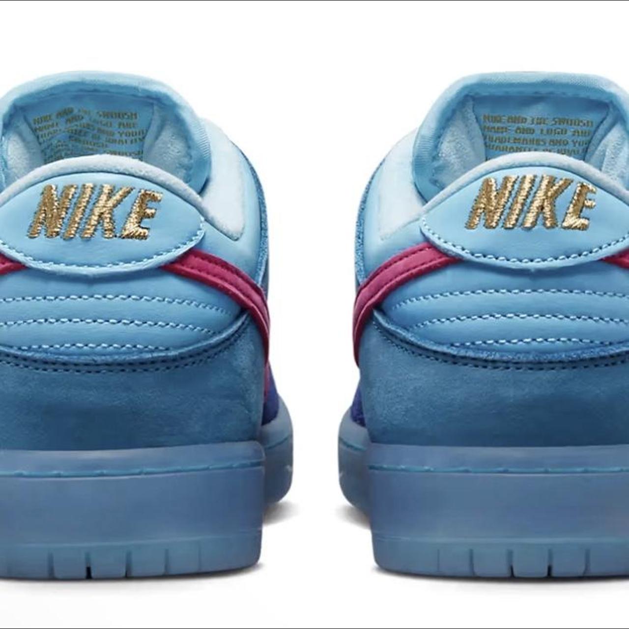 Nike sb dunks x Run The Jewels Deep royal blue &... - Depop