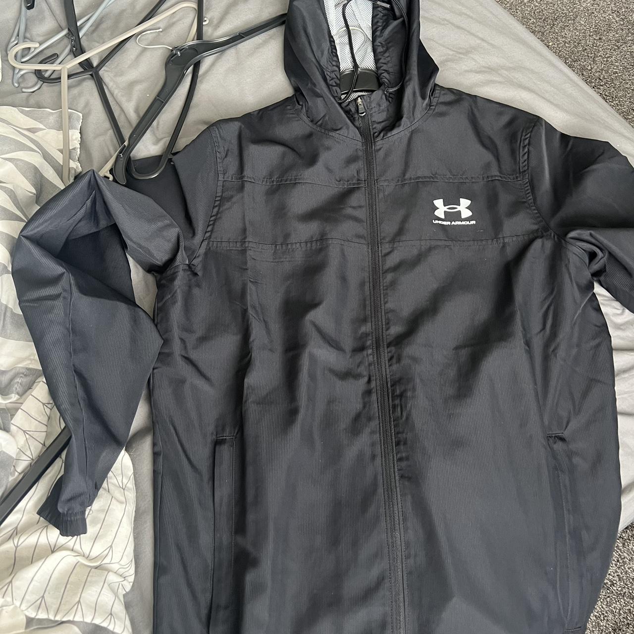 Small under armour jacket Hardly been worn bought... - Depop