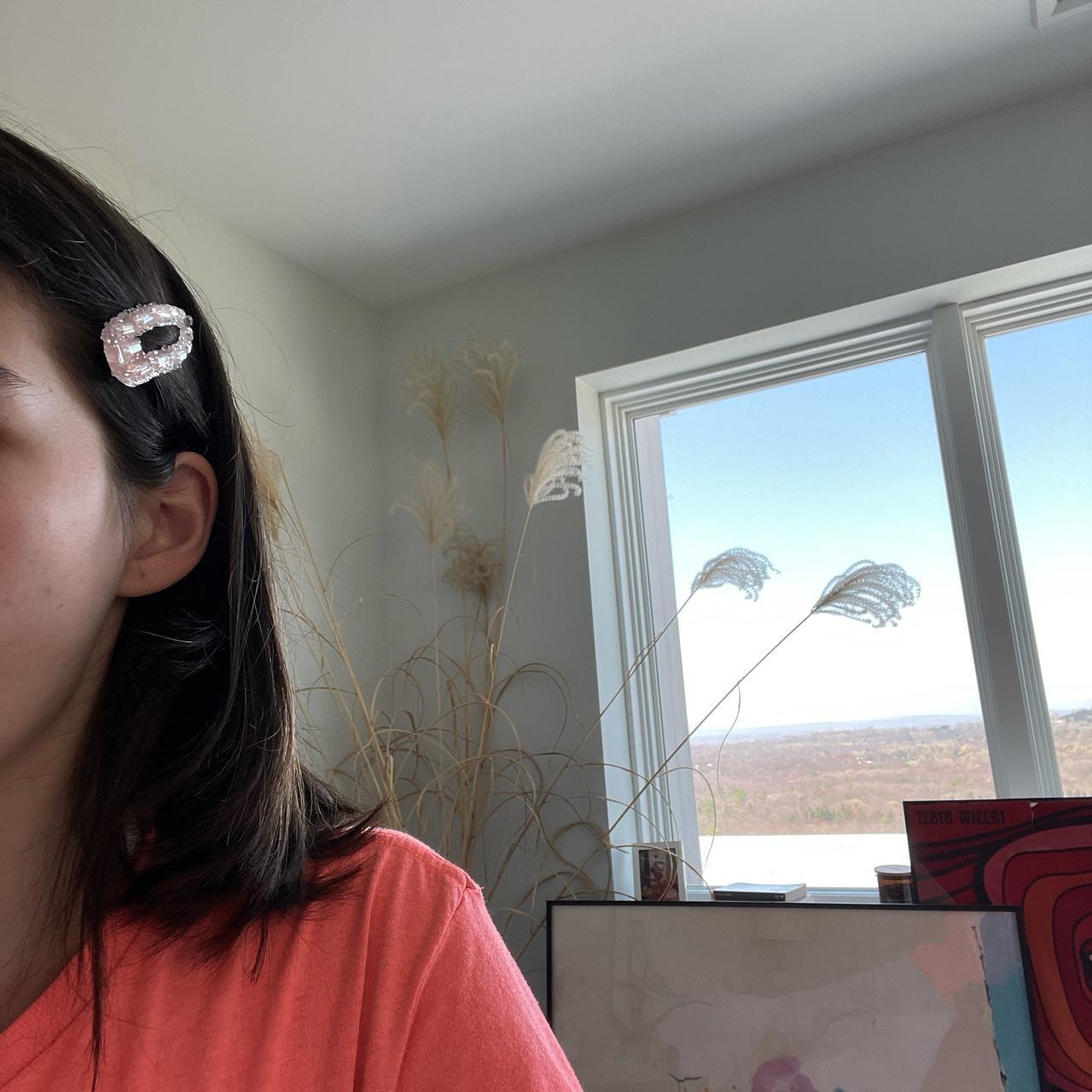 Kate Spade New York Women's Pink and Grey Hair-accessories | Depop