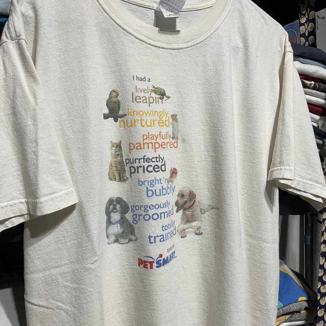 Vintage y2k pet smart shirt @depop #vintage #y2k... - Depop