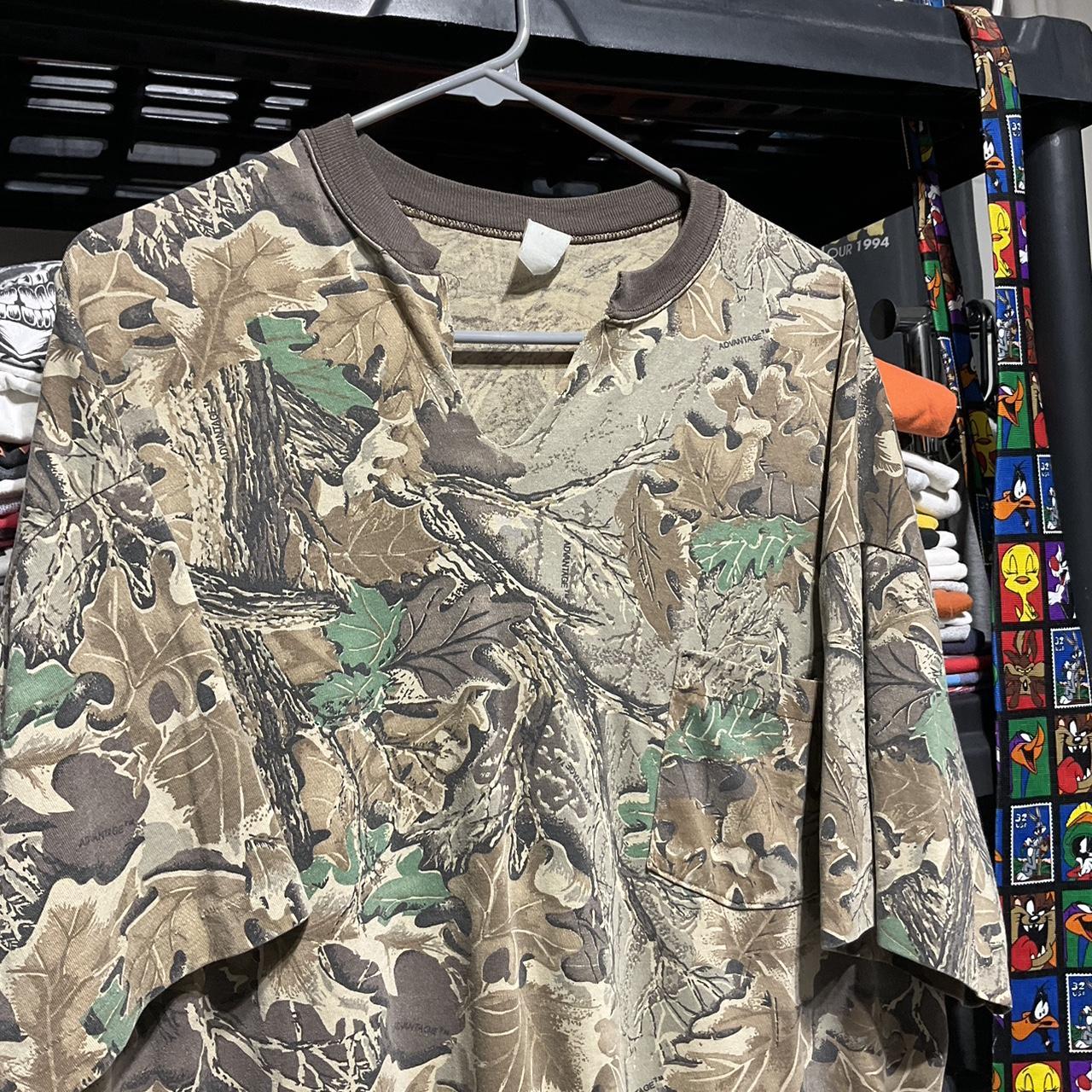 Vintage camo tee @depop #vintage #90s #camo... - Depop