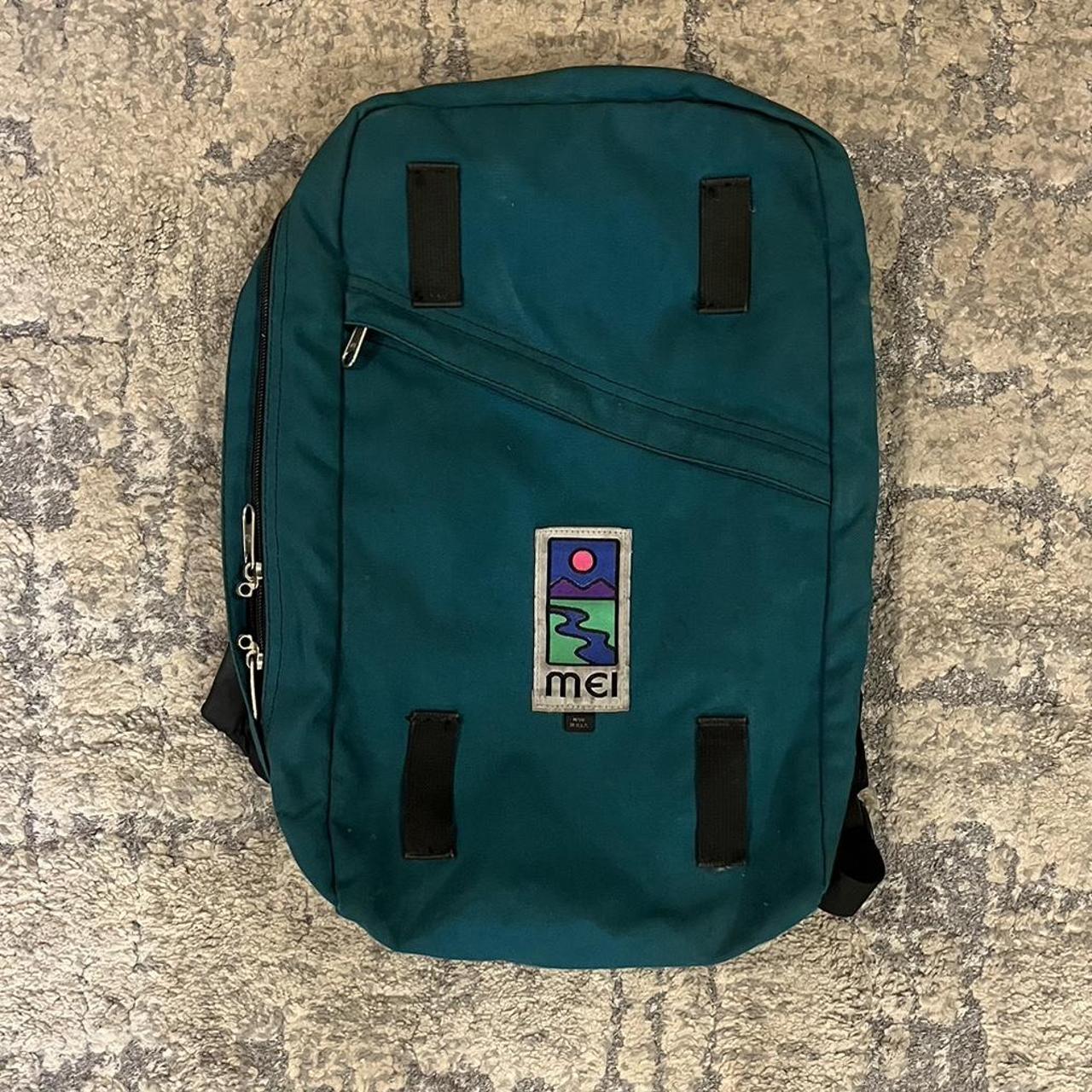 Vintage MEI Teal Hiking Backpack -Please review... - Depop