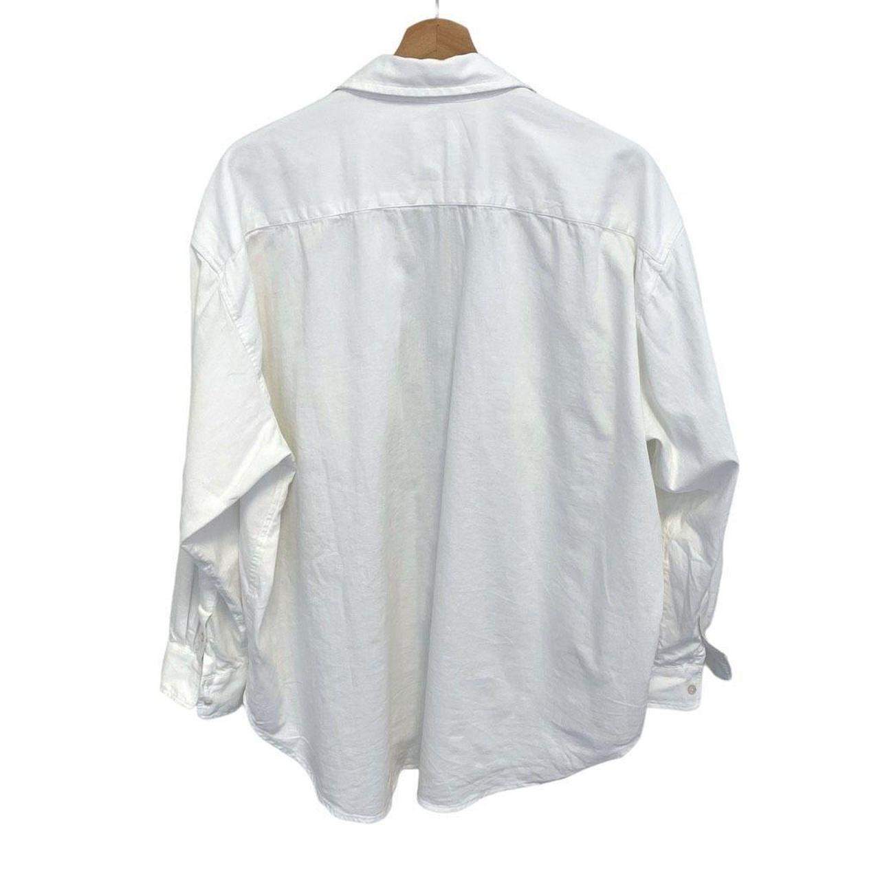 Aerie Cotton Oversized Shacket Size S Pit to Pit... - Depop