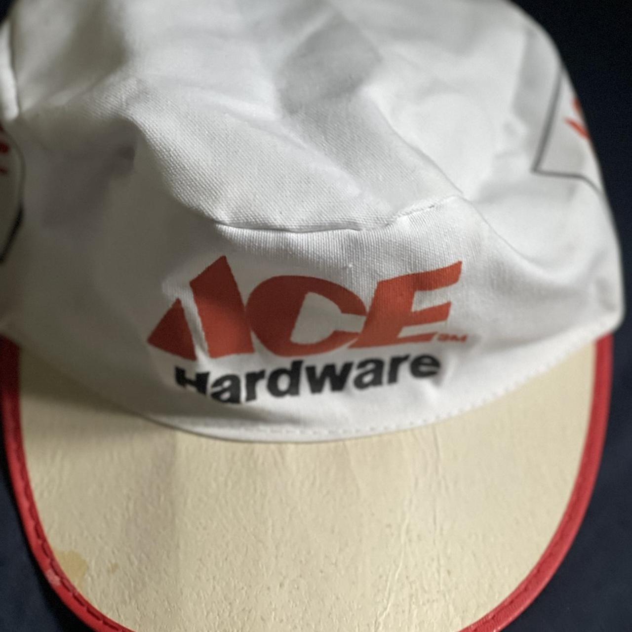 Vintage Ace Hardware Painters Hat cap one size fits... - Depop
