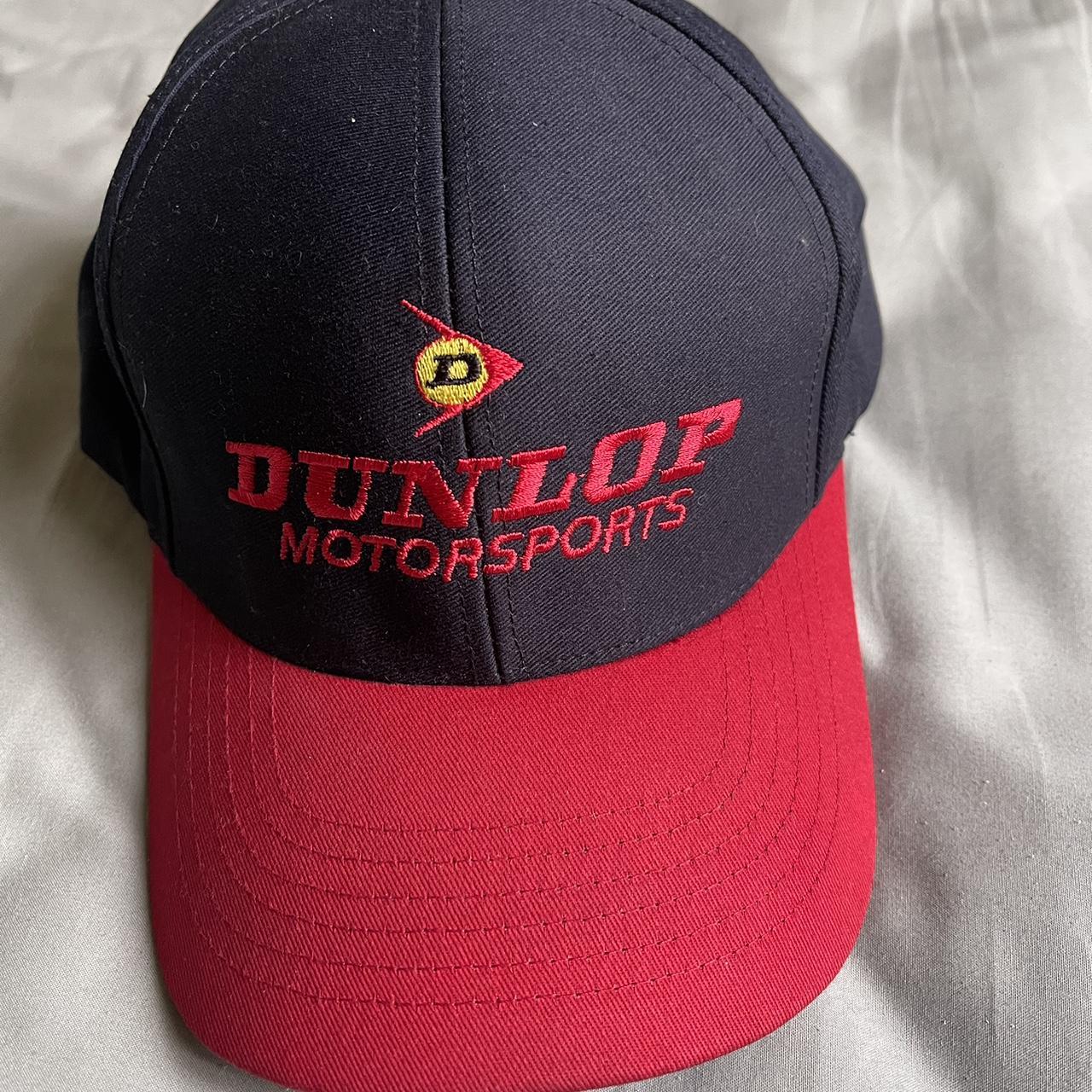 Vintage Dunlop Motorsport SnapBack on the swingster... - Depop