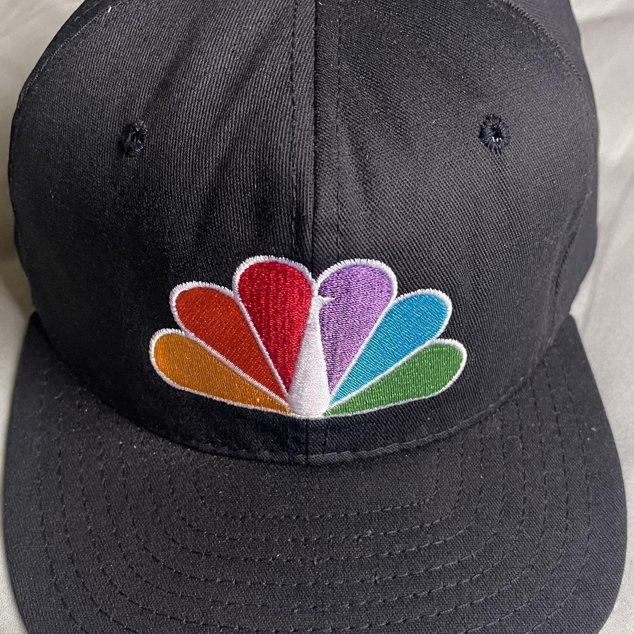 Vintage NBC Hat Cap TV Peacock Logo Network,... - Depop