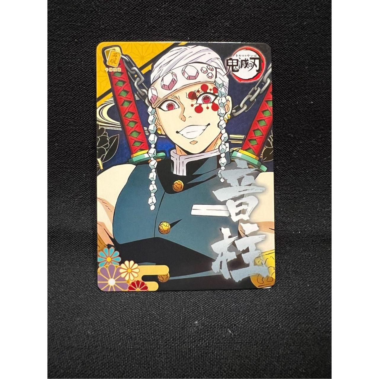 Demon Slayer Anime Tengen Uzui Trading Card In Great... - Depop