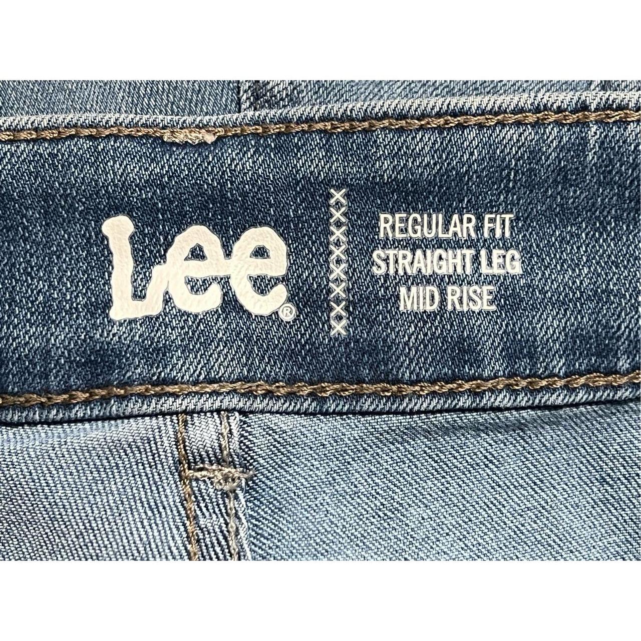 Lee Regular Fit Straight Leg Mid Rise Women’s Jeans... - Depop