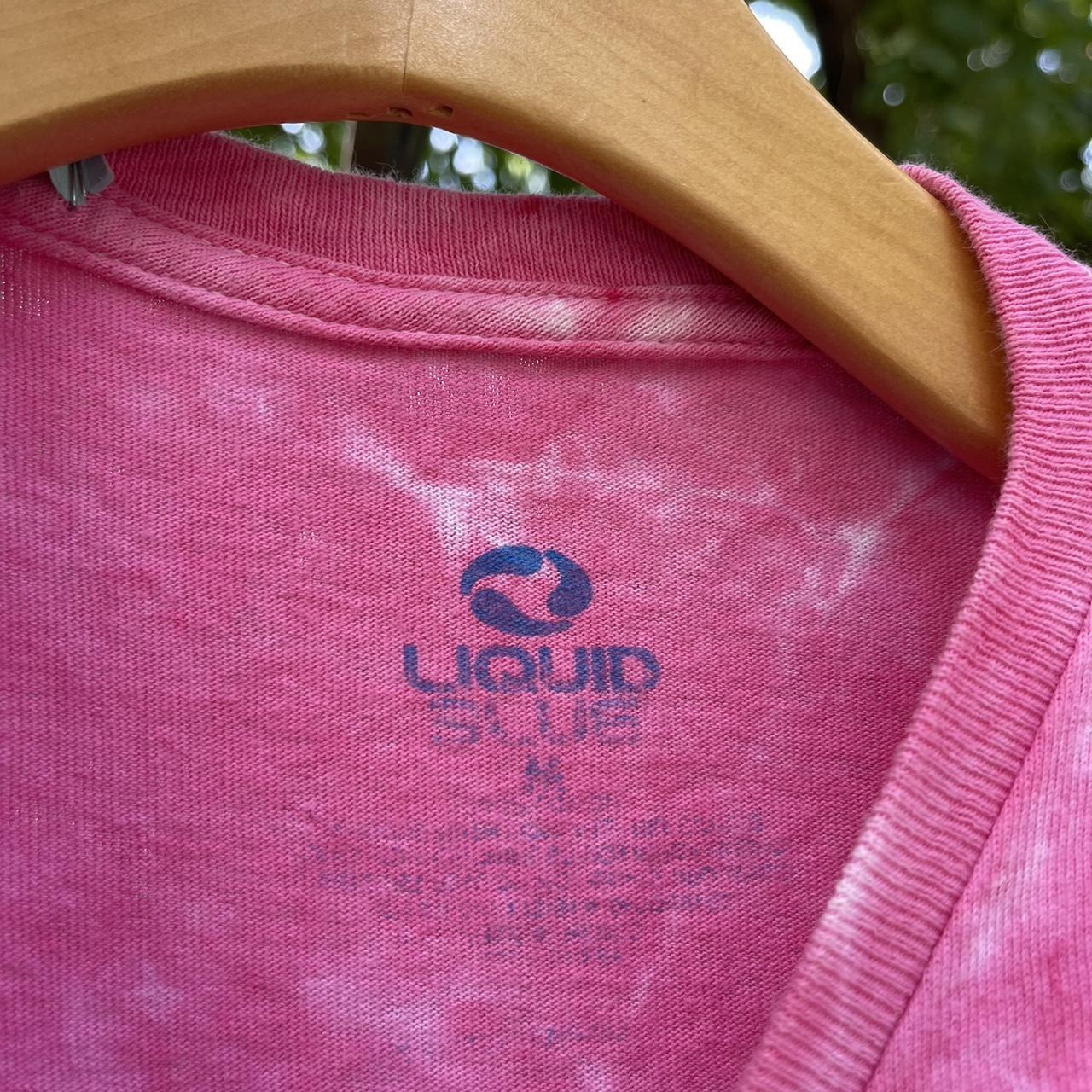 Woodstock Music Festival Liquid Blue Tie Dye T Shirt... - Depop