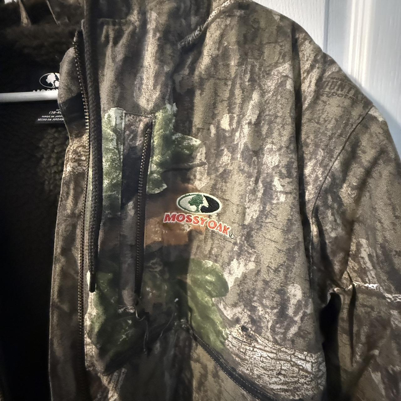 Mossy Oak camo jacket #camo worn once mossy oak,... | Depop