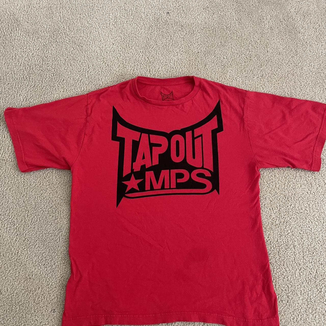 Simple sick red Tapout shirt XL Hard shirt that I... - Depop