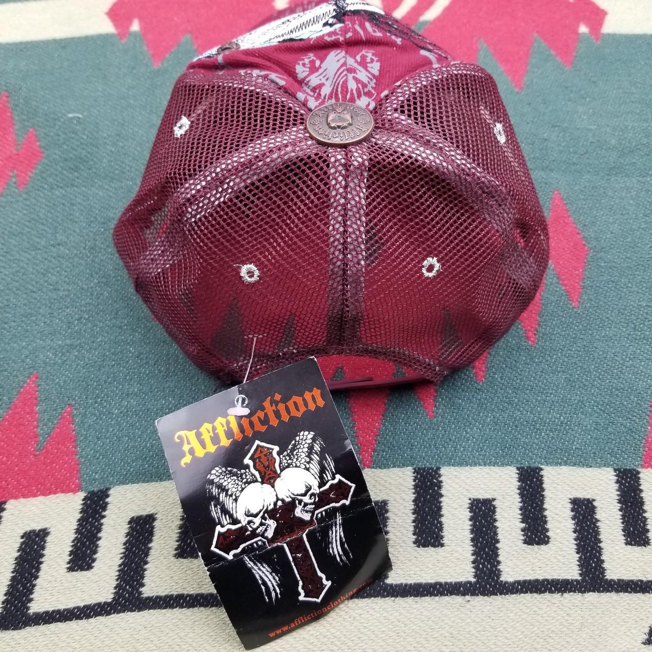 New dead stock affliction skull hat cap #mallgoth... - Depop