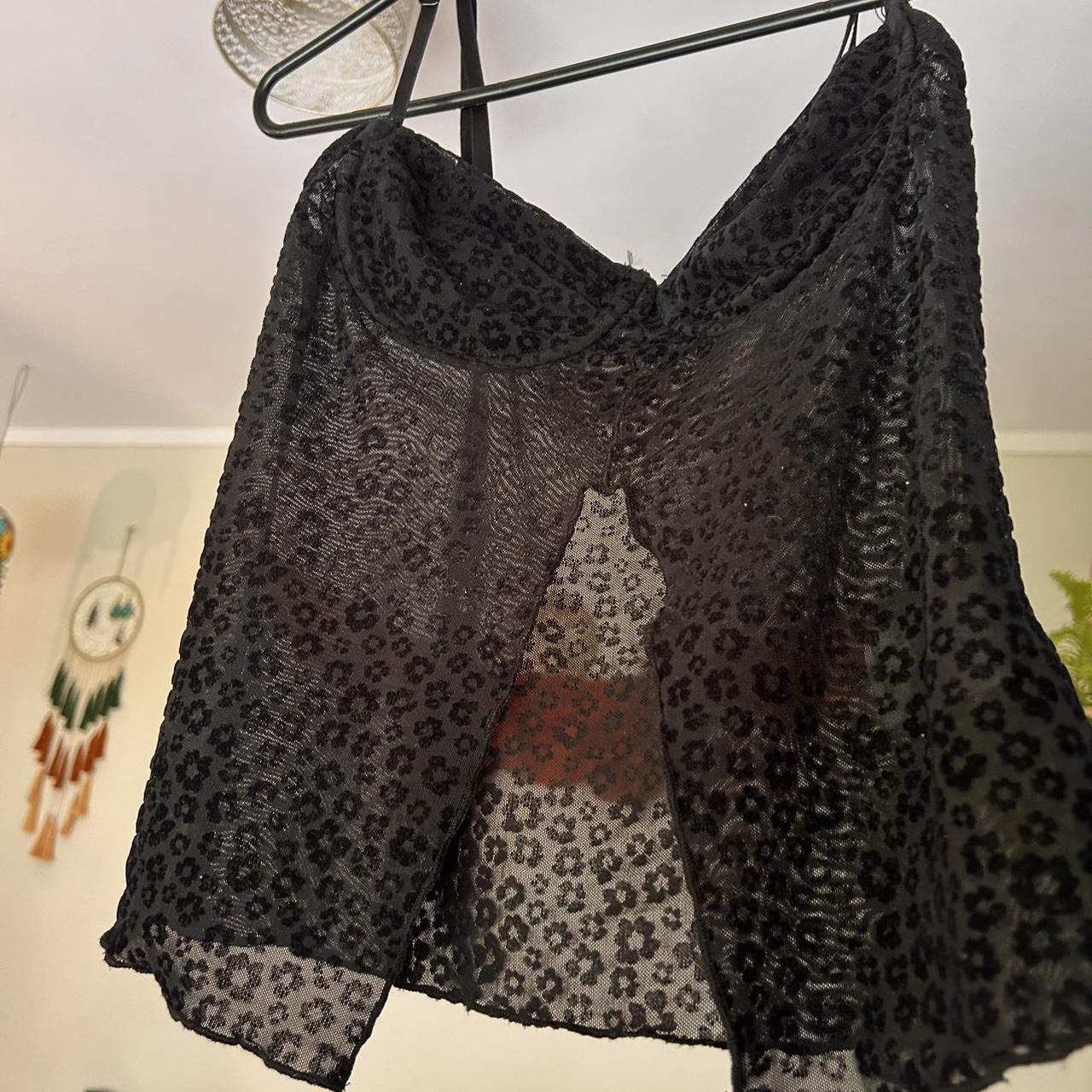 Black Mesh Singlet 🖤 Size XS - Old Glassons stock... - Depop