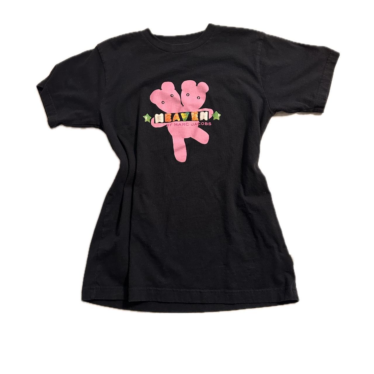 heaven marc jacobs gummy tee worn once #y2k... - Depop