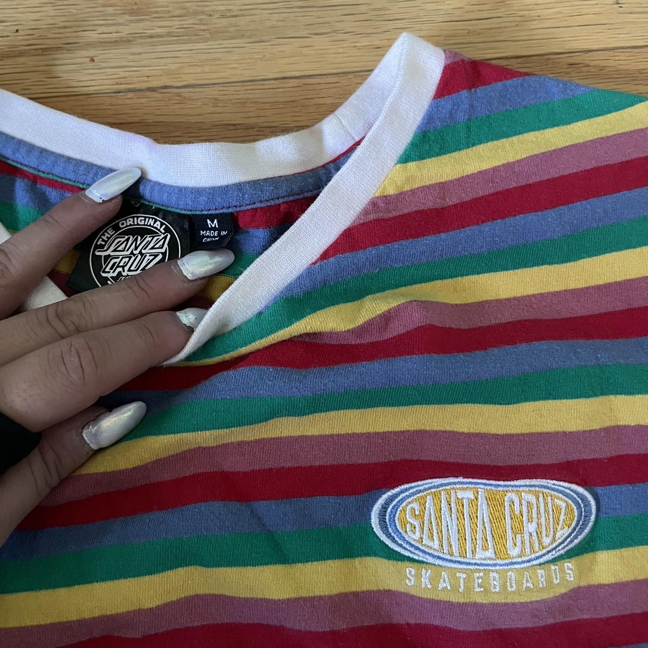 Santa Cruz Women's Multi Crop-top | Depop