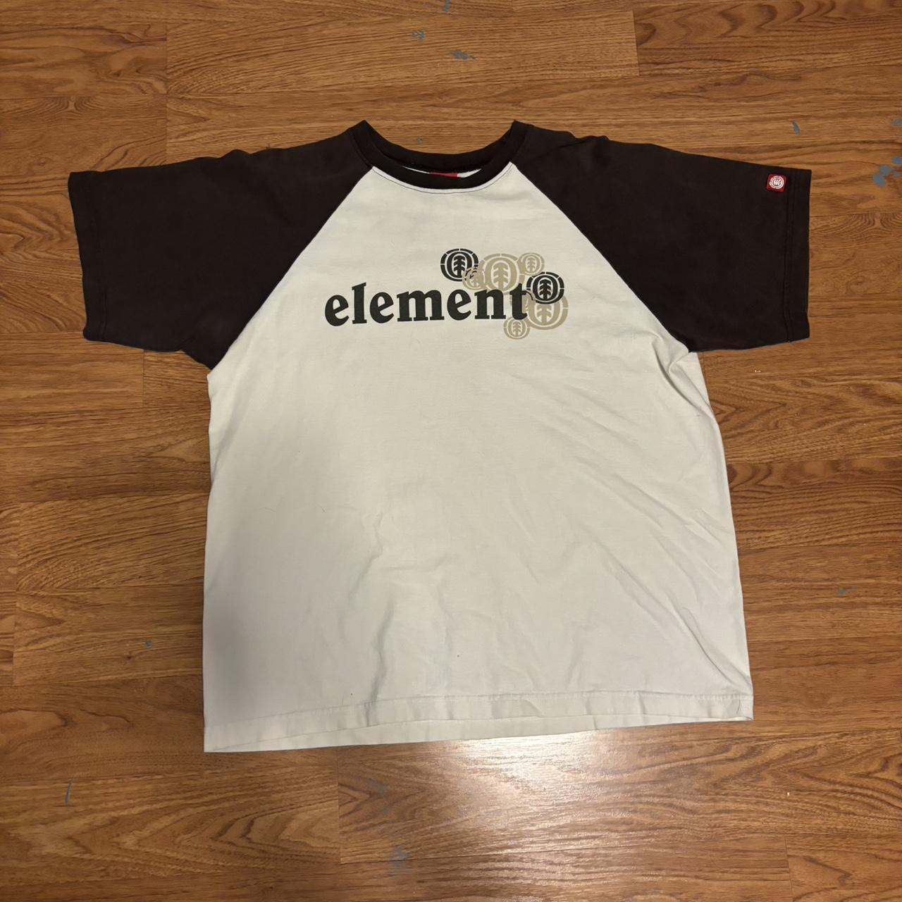 sick 90s/y2k element tee tagged size xl small... - Depop
