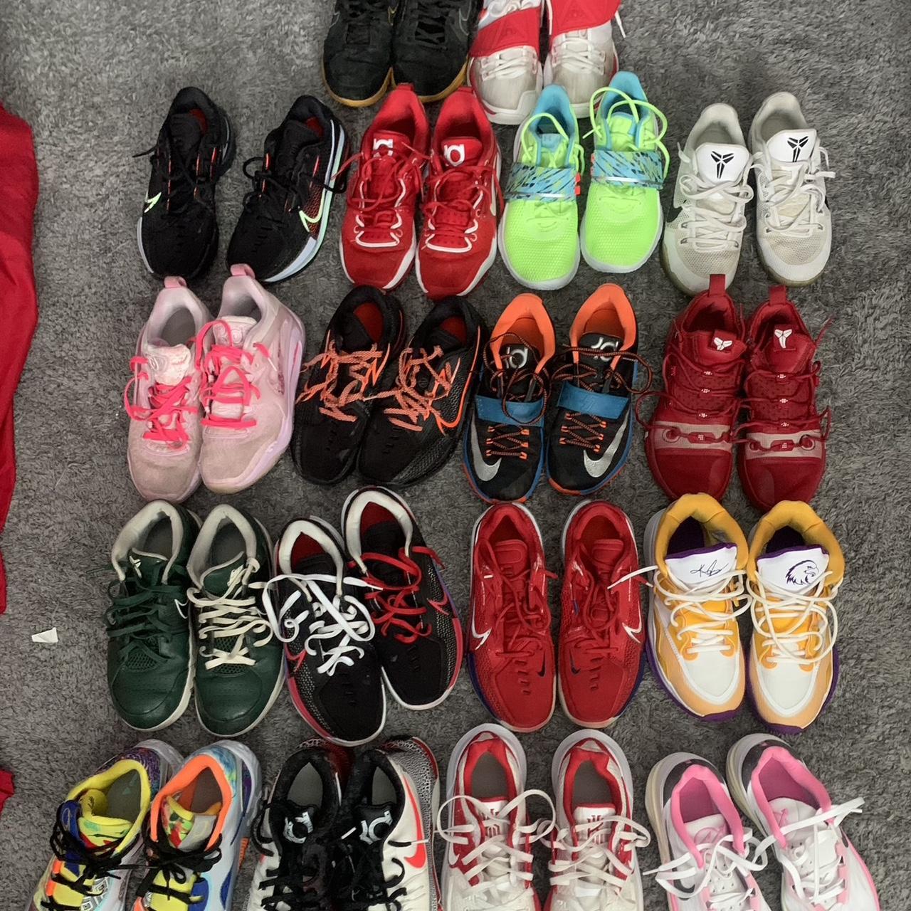 These are all my hoop shoes They range from 9.5-11... - Depop