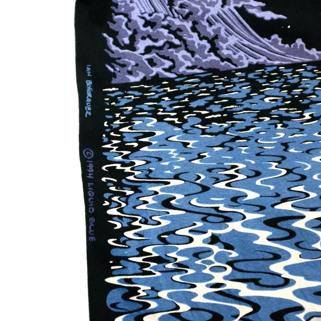 Ian Bohorquez 1994 Liquid Blue t-shirt Grateful... - Depop