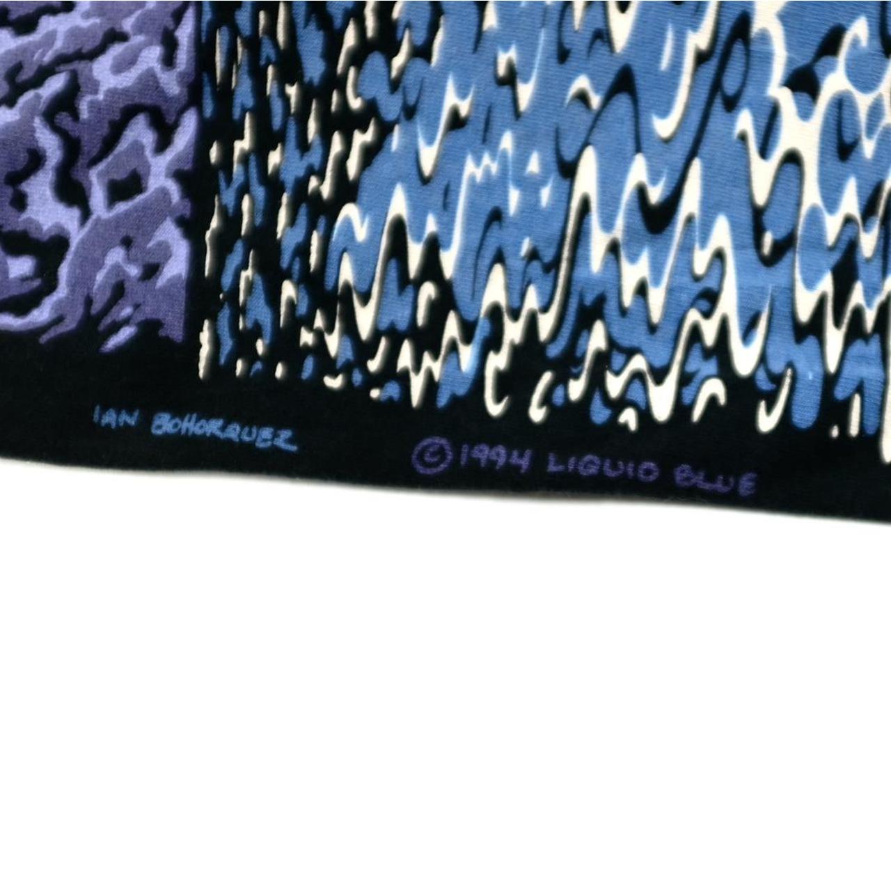 Ian Bohorquez 1994 Liquid Blue t-shirt Grateful... - Depop