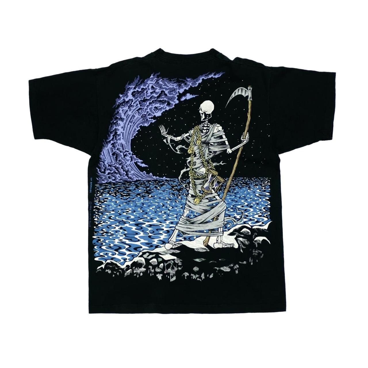Ian Bohorquez 1994 Liquid Blue t-shirt Grateful... - Depop