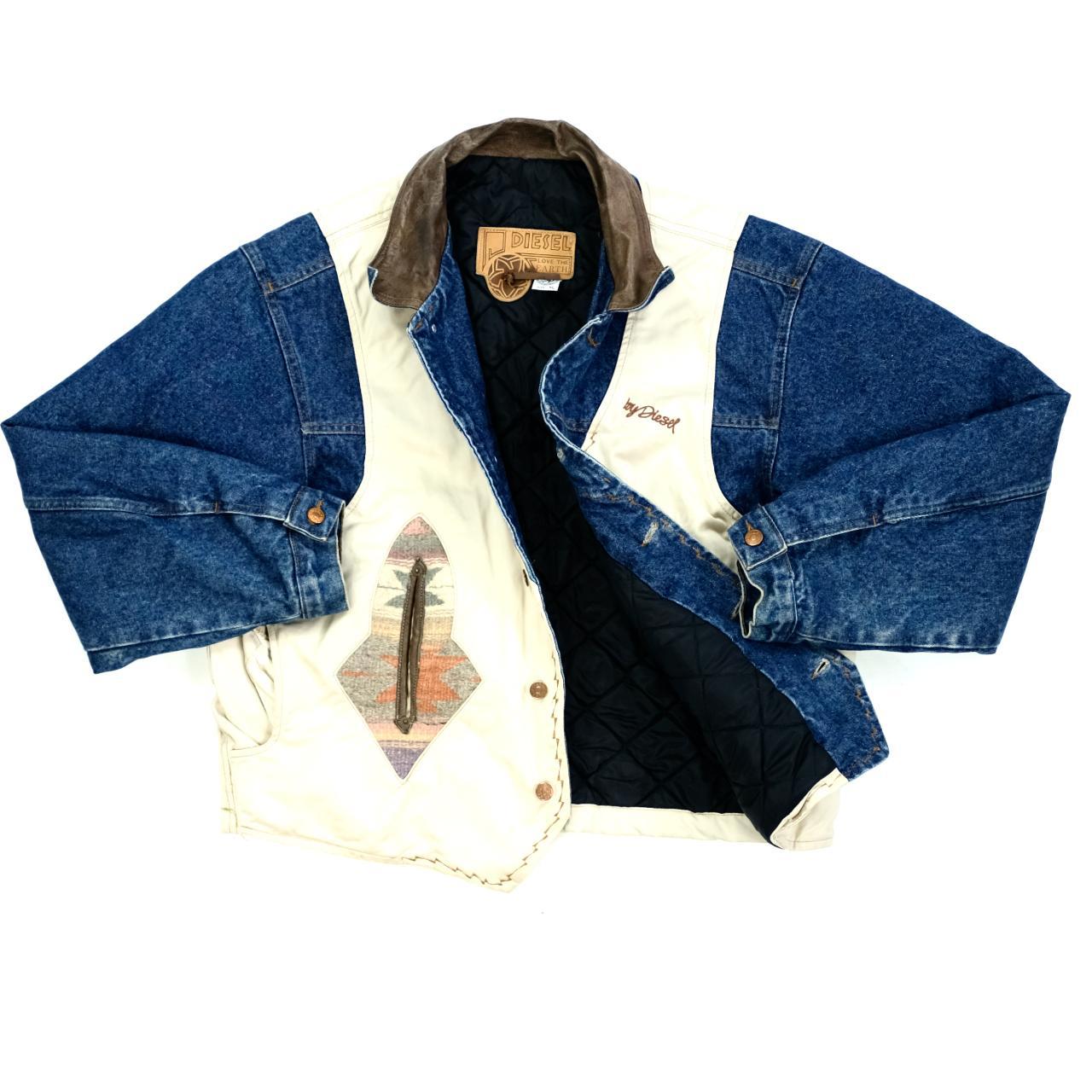 Diesel Denim Jacket Super rare original 80s vintage... - Depop