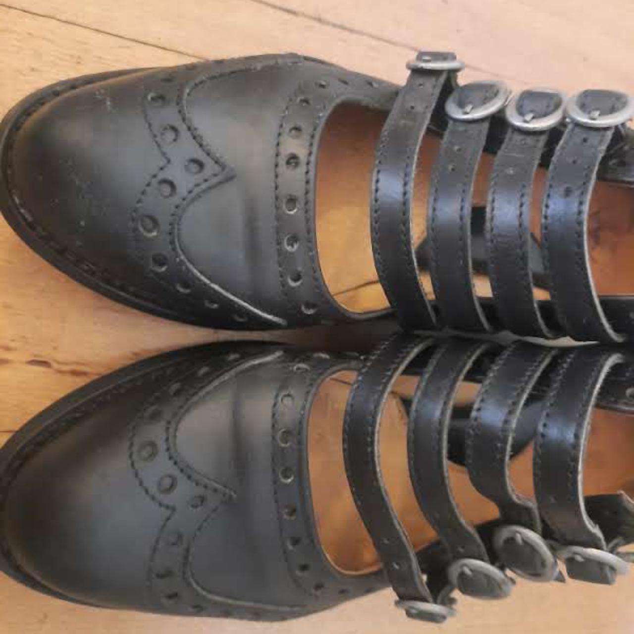 FLUEVOGS: Alli Black Buckle Brogues - 4 Handmade... - Depop