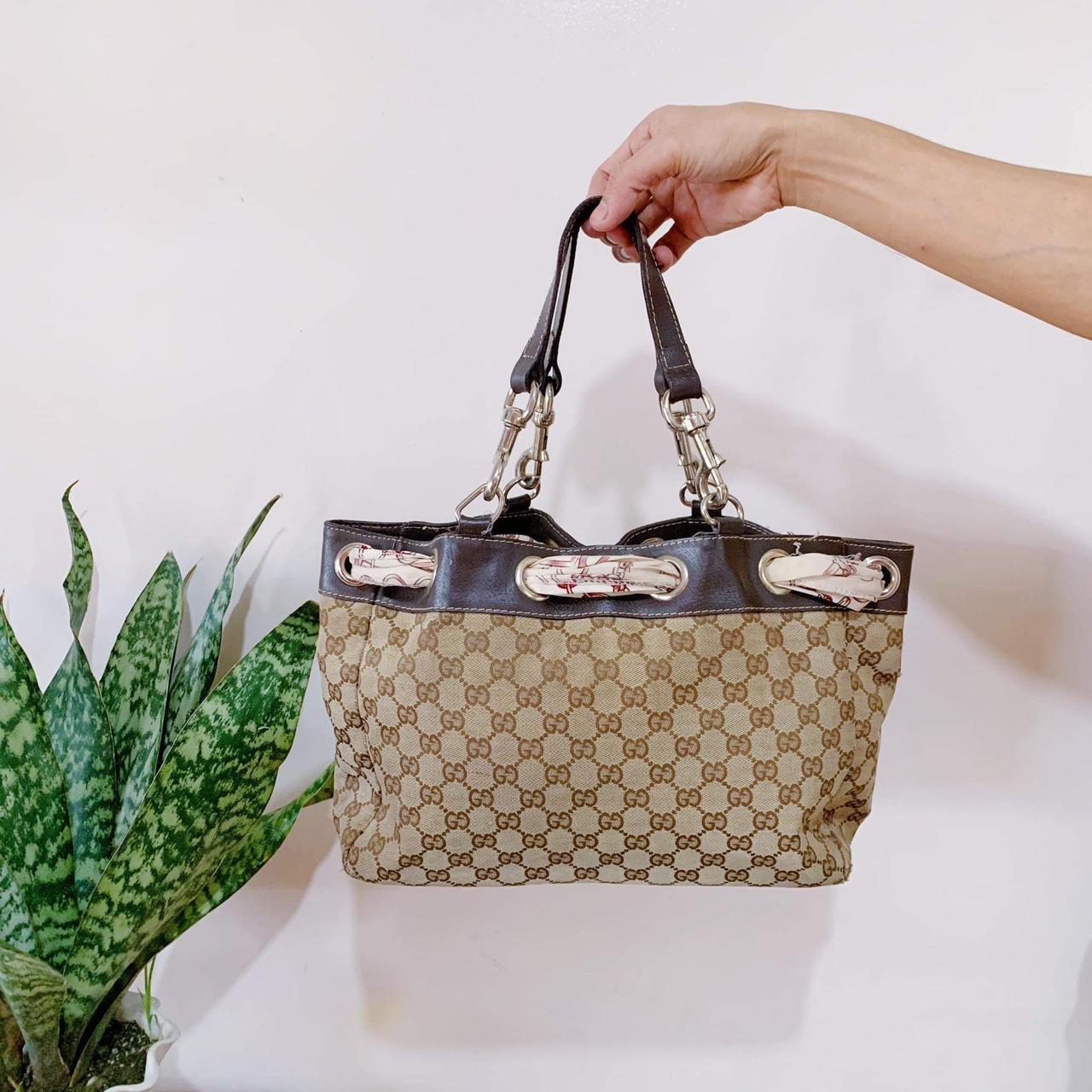 Authentic Vintage Gucci monogram bag | shoulder bag... | Depop