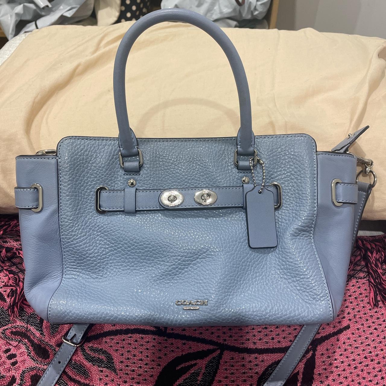 Authentic Coach Blake 25 carryall bubble leather... - Depop