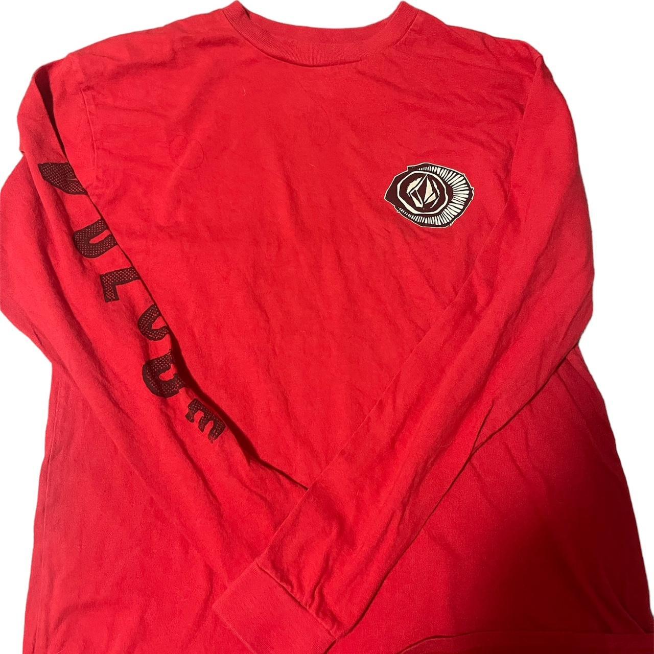 volcom long sleeve tee🏹💋🎀 details🖤: crew neckline,... - Depop