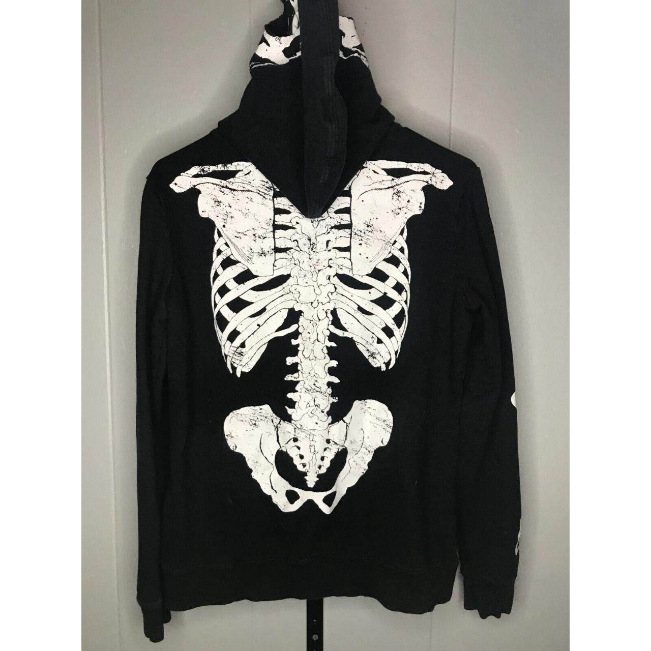 Y2K Teenage Runaway Skeleton GLO N Dark Full Face... - Depop