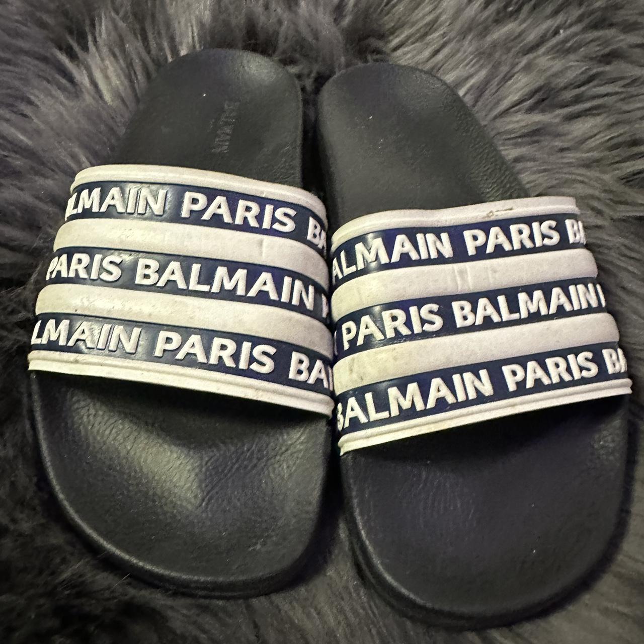 Balmain slides AUTHENTIC 39 - Depop