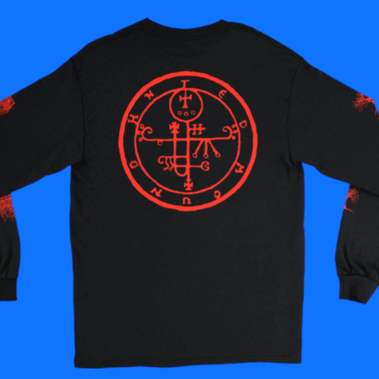 sematary long sleeve rainbow bridge 3 crucifixion... - Depop